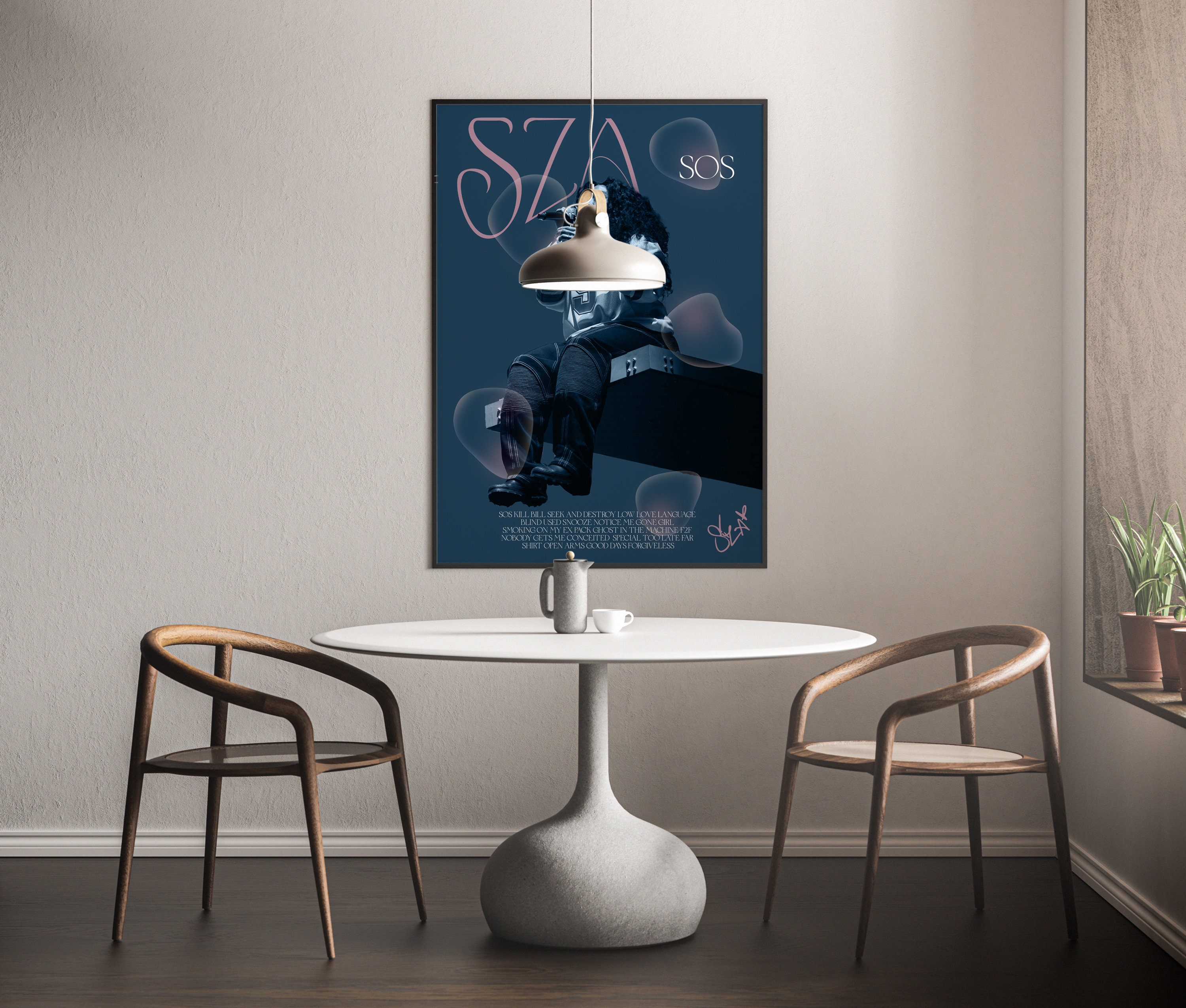 SZA SOS Album Poster, Digital Download, Music Poster, Room Decor, Gift ...