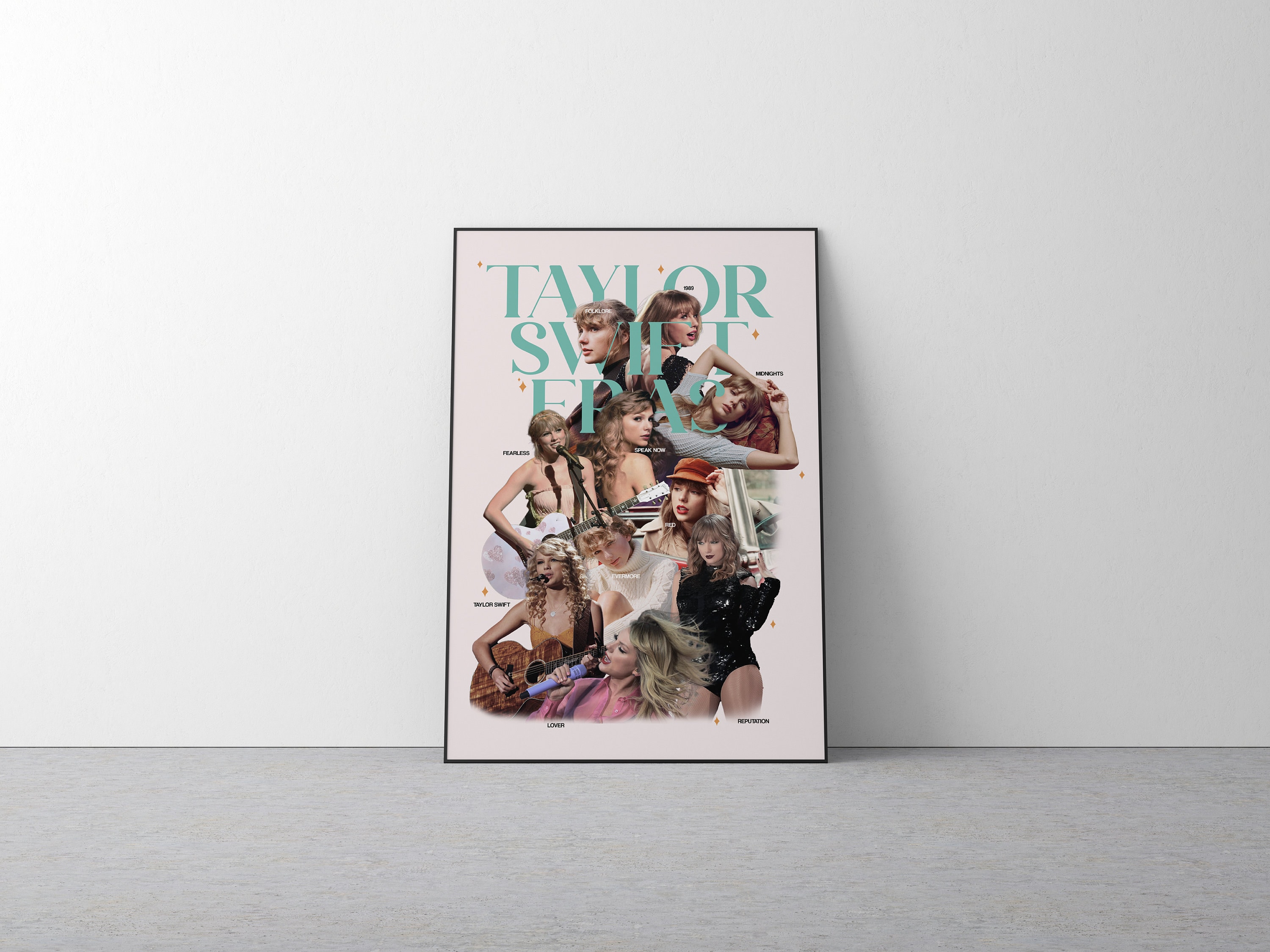 Taylor Swift Eras Poster, Digital Download, Room Art, Music Poster ...