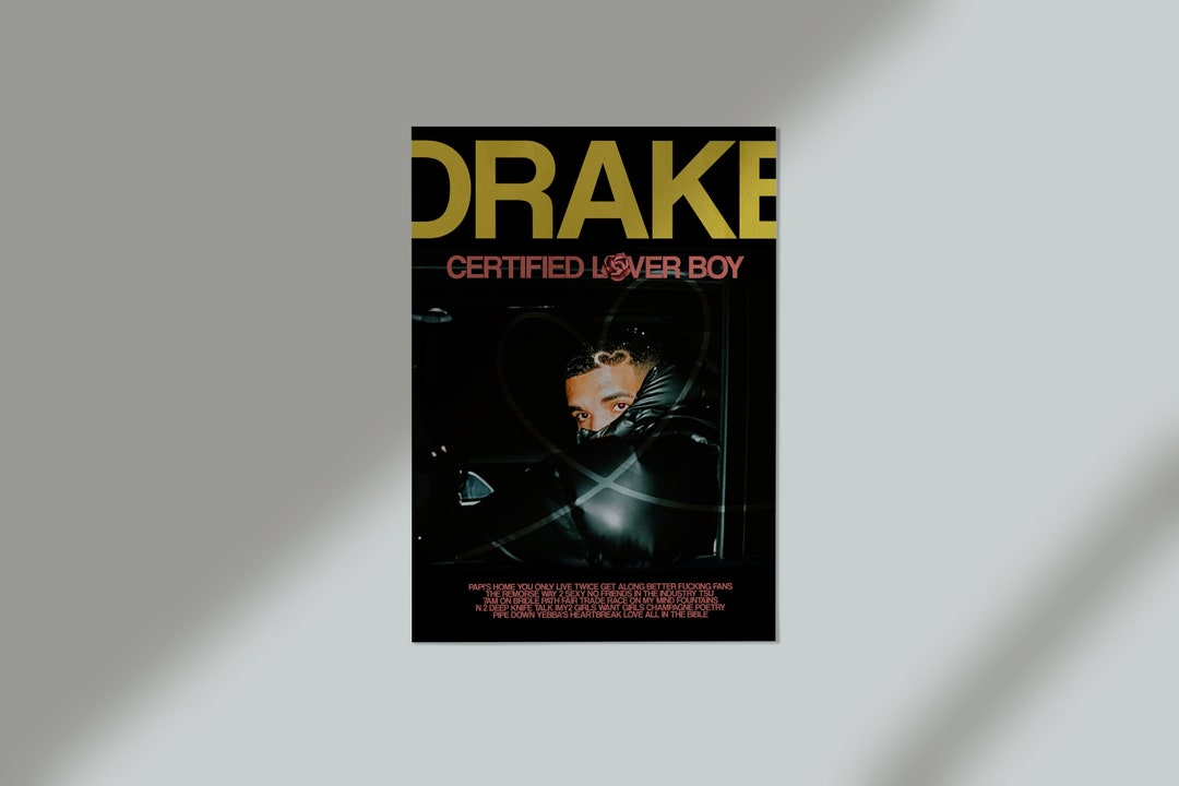 Drake CLB Album Poster, Digital Download, Poster, Room Decor, Gift for ...