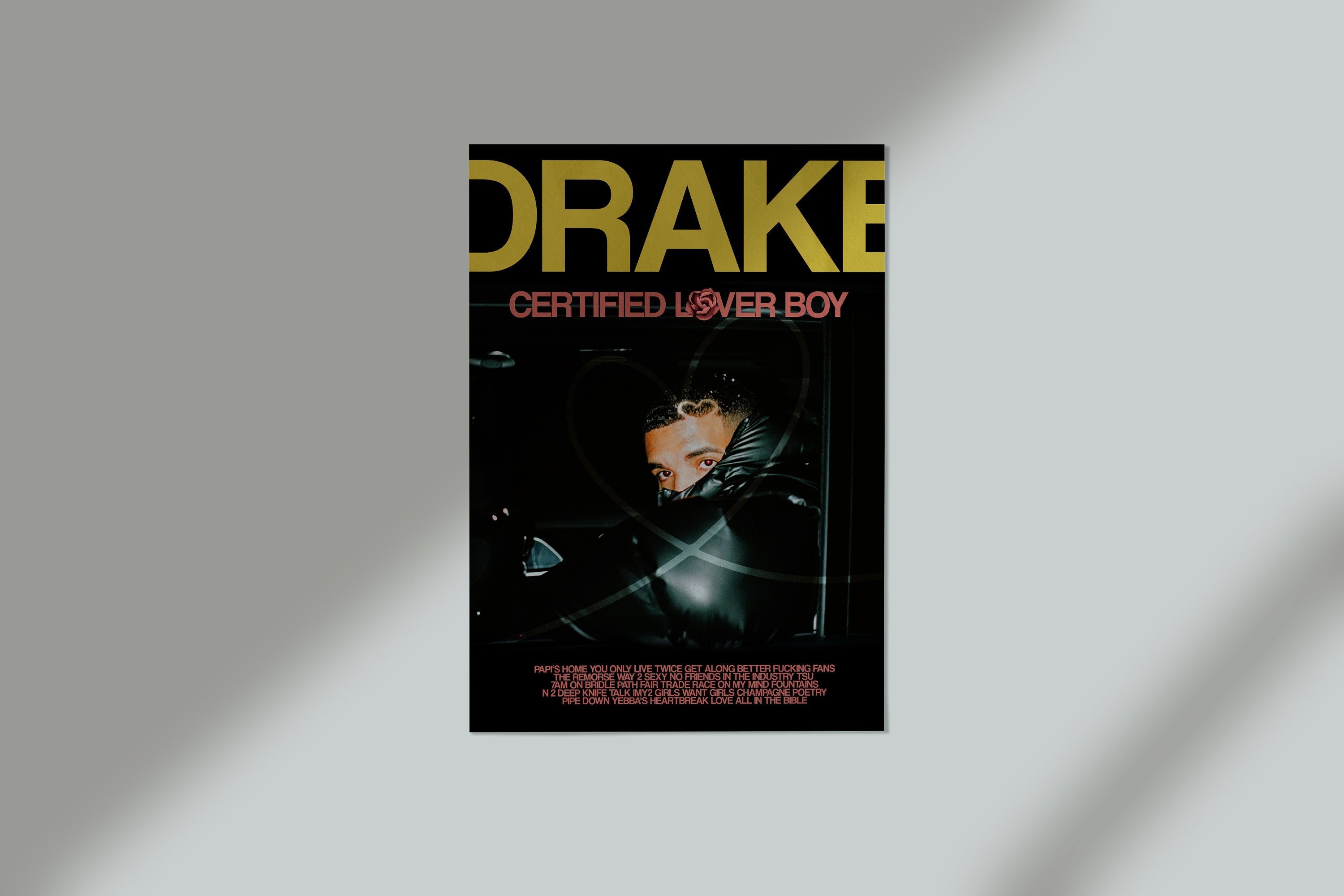 Drake CLB Album Poster Digital Download Poster Room Decor - Etsy