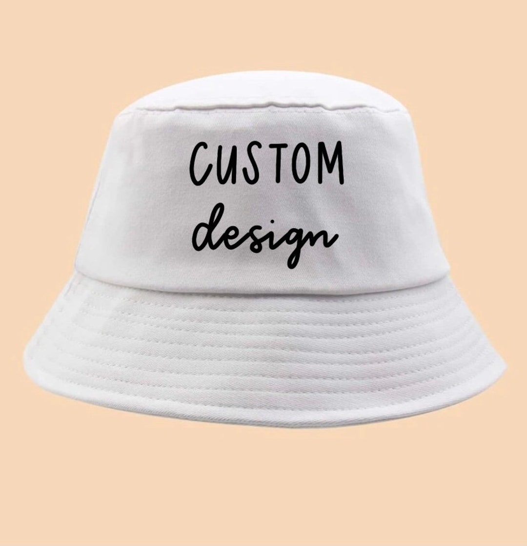 Custom Embroidered Bucket Hat Etsy