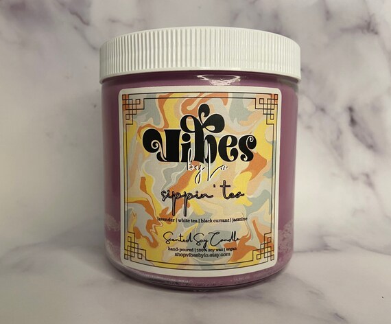 Sippin' Tea Lavender White Tea Black Currant & Jasmine | Etsy