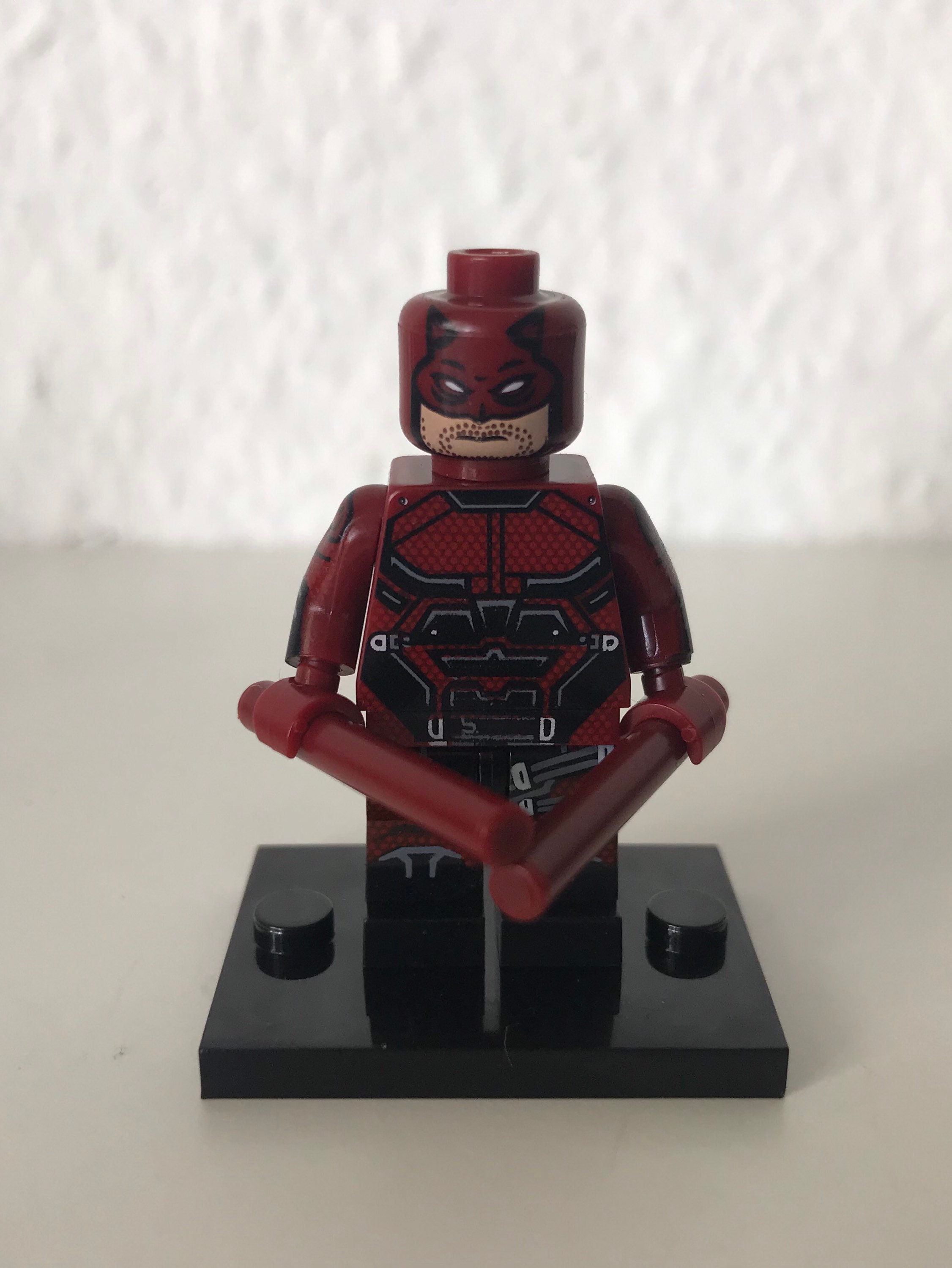 Daredevil: Custom Super Heroes Minifigure Marvel Lego | Etsy
