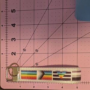 Pride Flag LGBTQ Keychain & Charm - Wrist Strap - Etsy