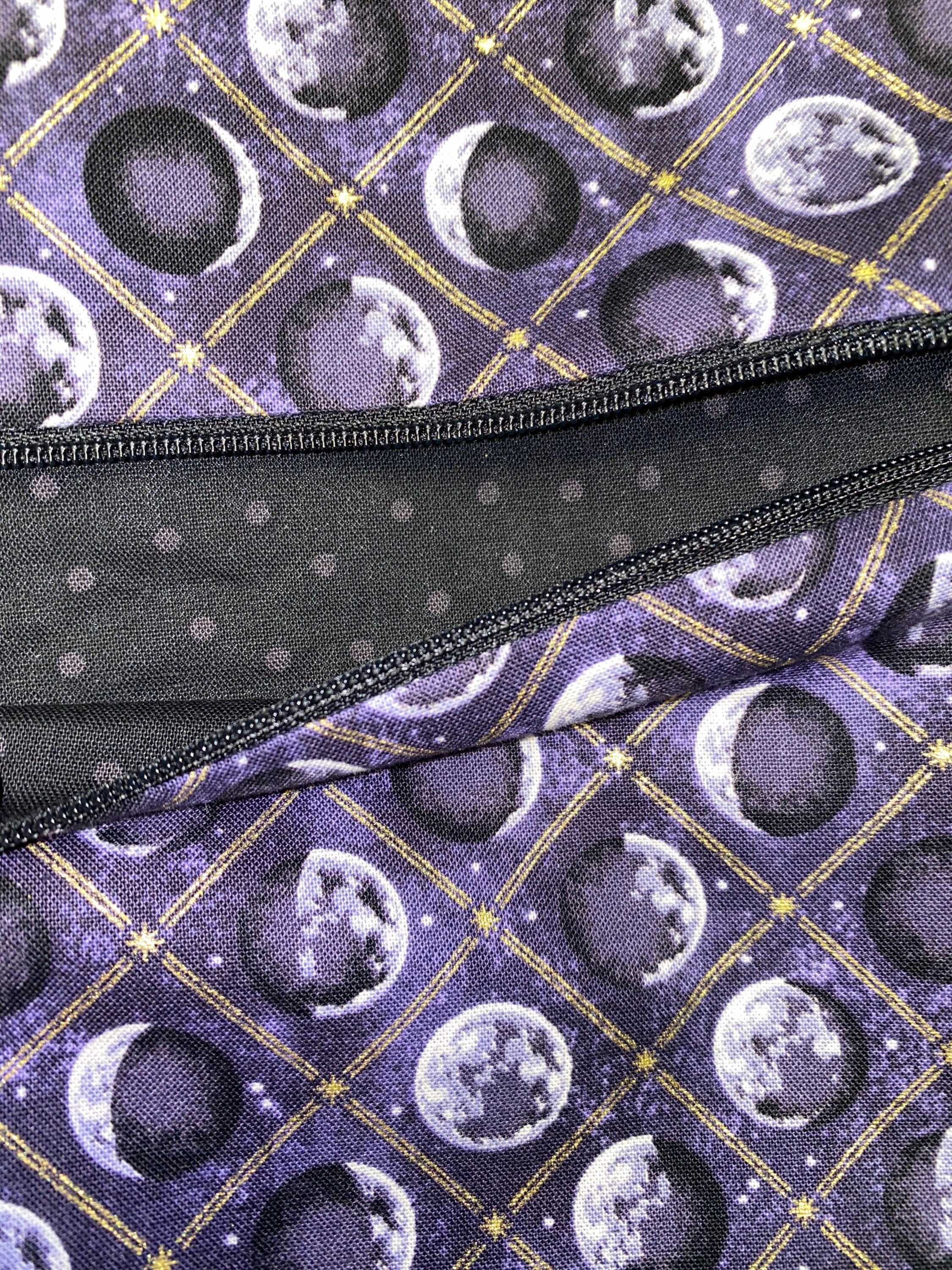 Moon Phases Crossbody Full Moon Lunar Purse Space - Etsy