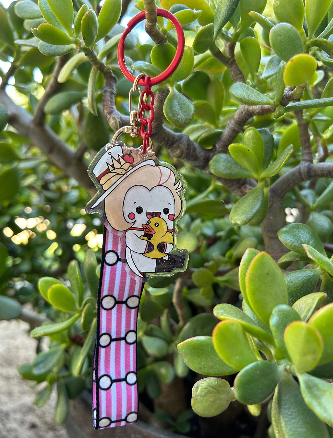 Lucifer and His Rubber Duck Lanyard - Etsy