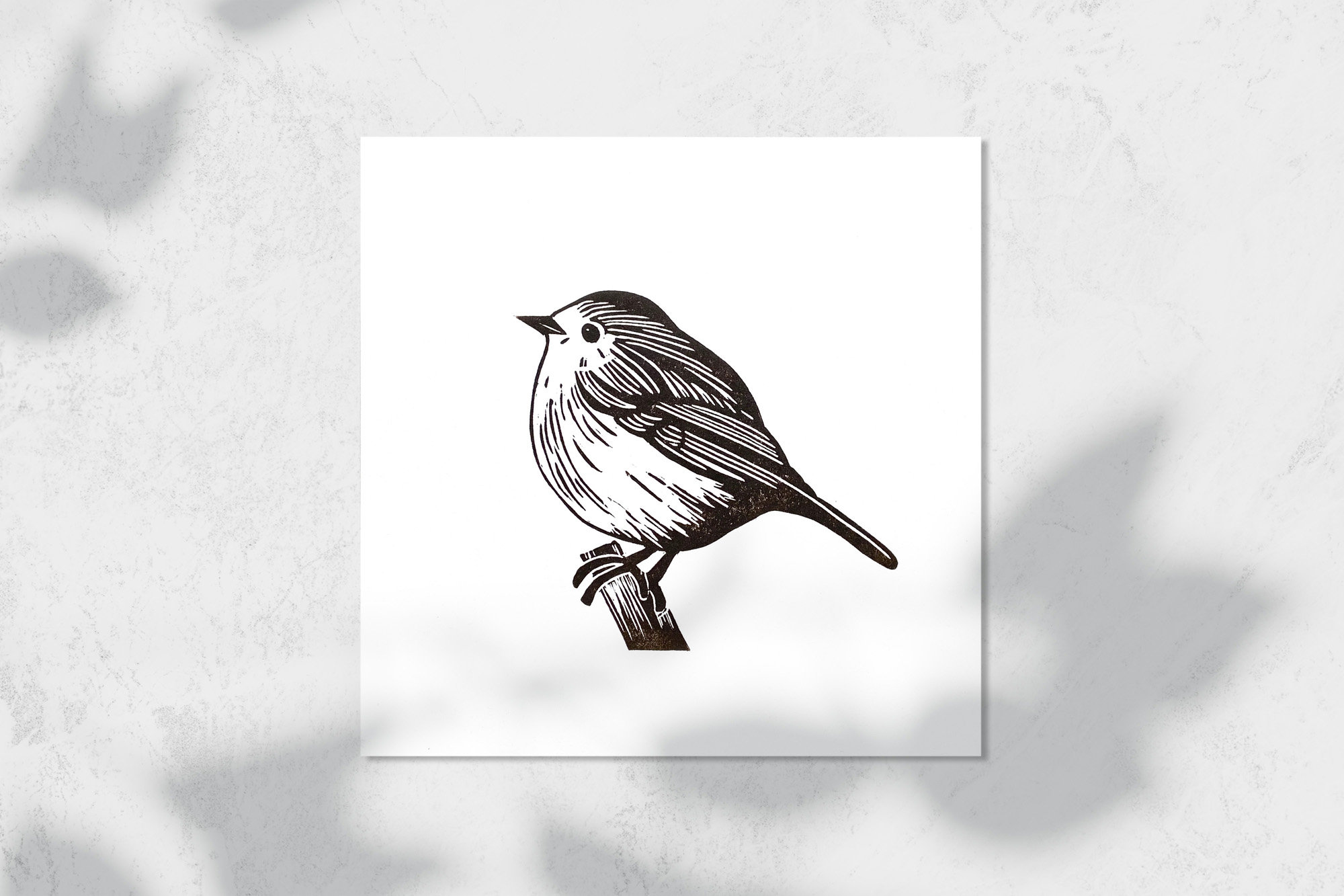 Robin Linocut Art Print Original Linocut Nature Print - Etsy