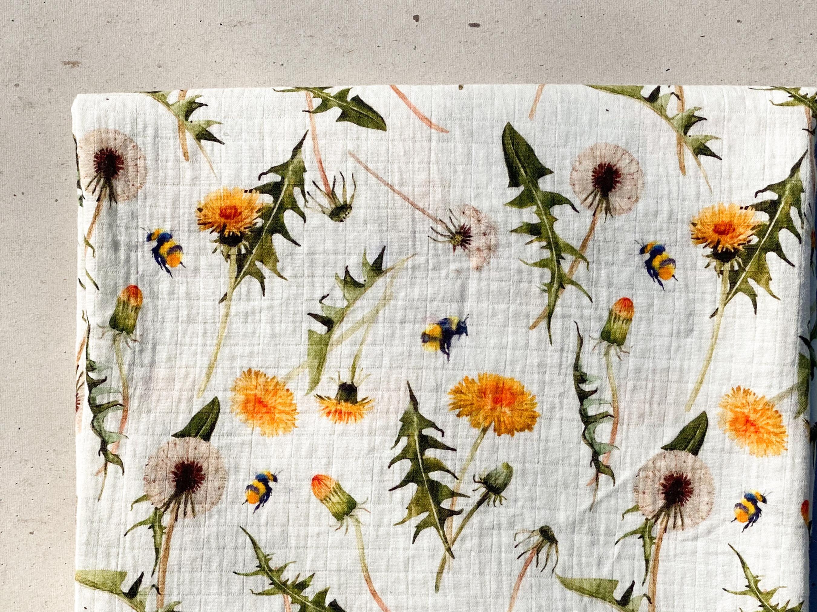 Dandelions Baby Swaddle Blanket - Etsy