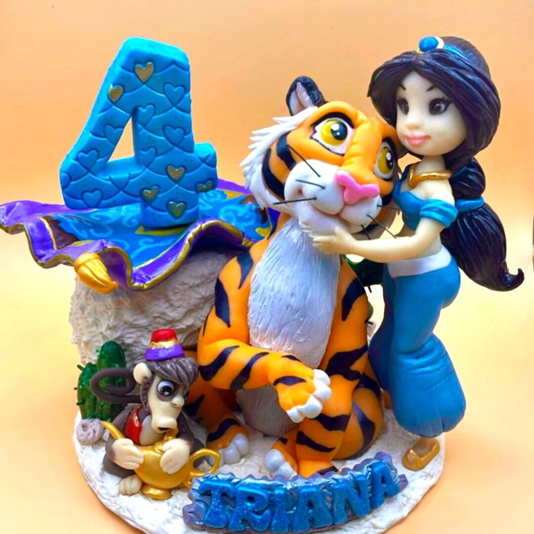 Topper De Vela Personalizado Para Cumpleaños – Nombre, Edad, Temática ...