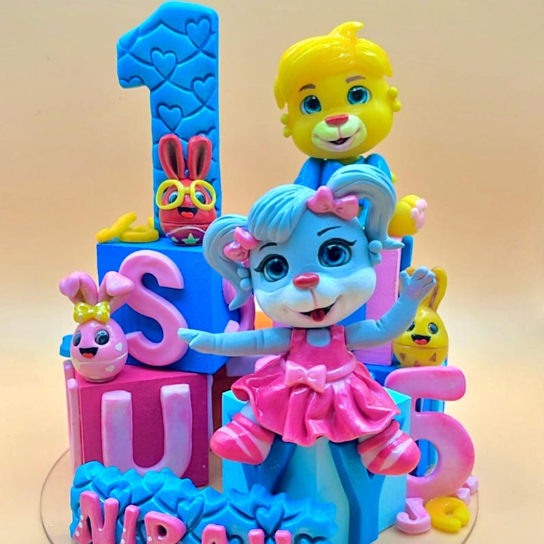 Topper De Vela Personalizado Para Cumpleaños – Nombre, Edad, Temática ...