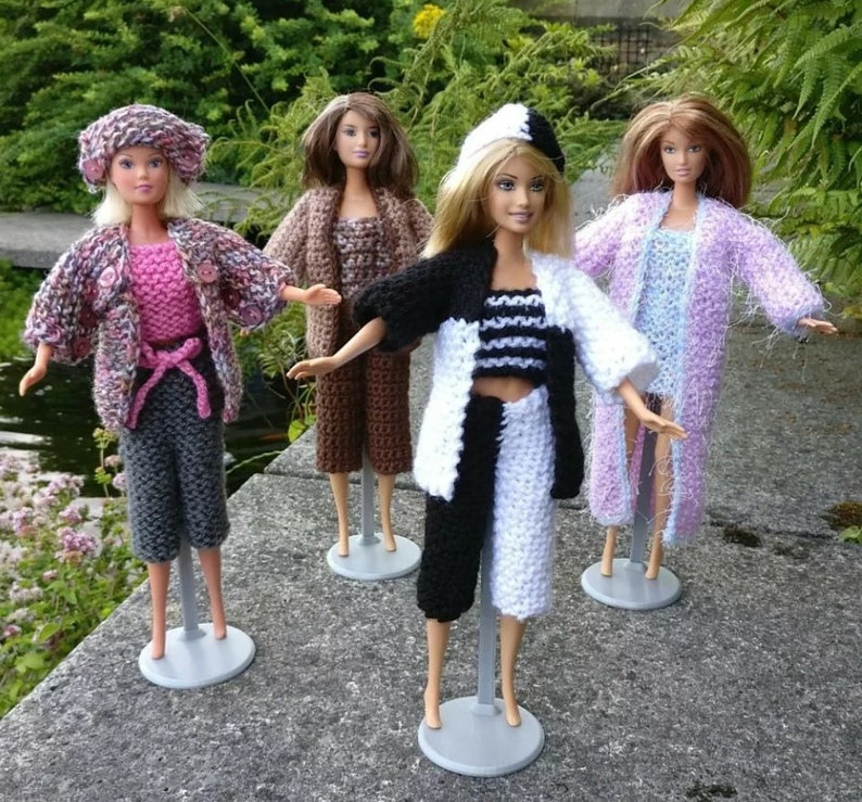 Square Barbie Crochet Pattern - Etsy