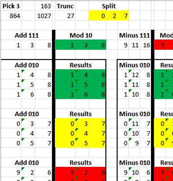 Picking lotto numbers formula store