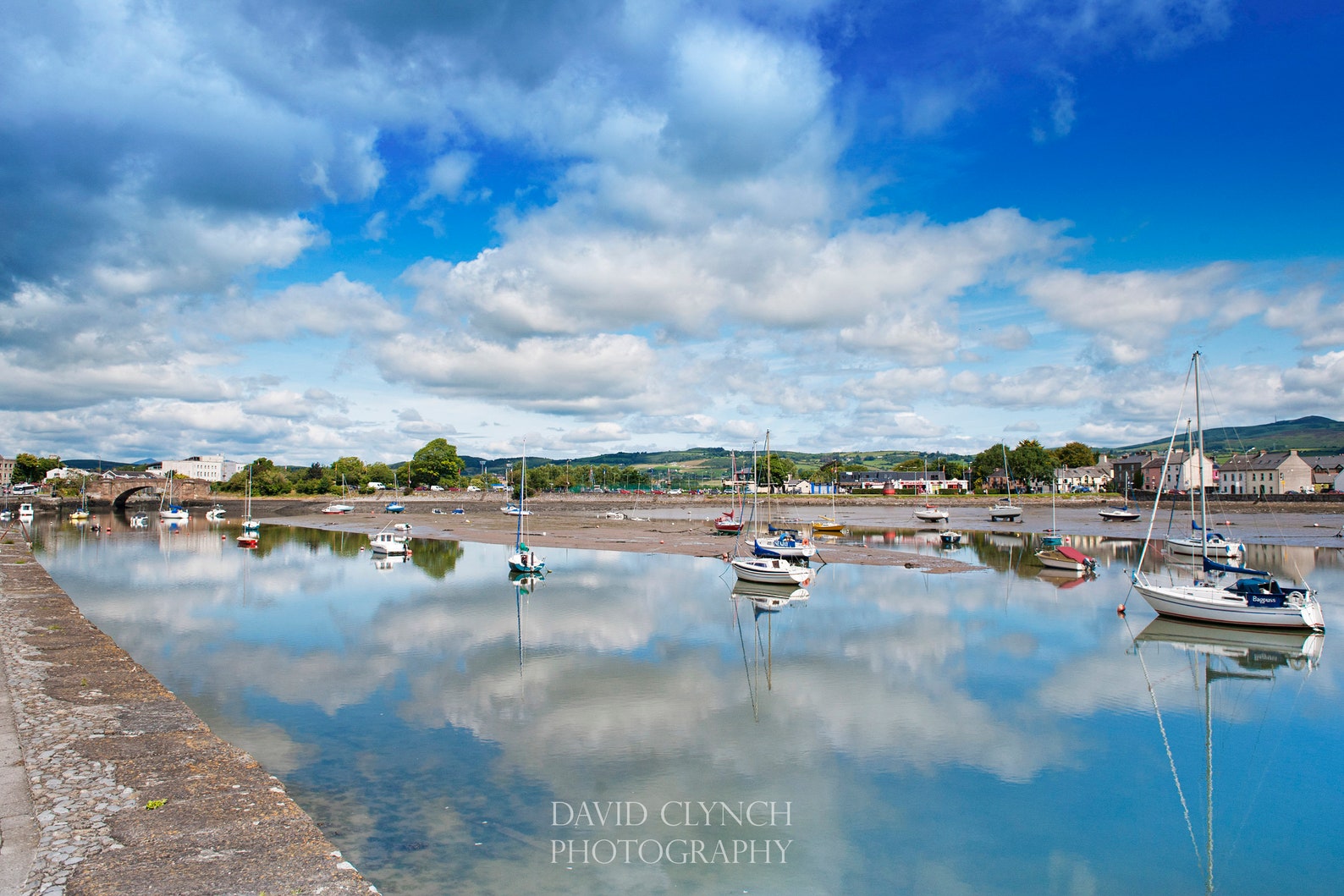 Summer Sky Reflected in Dungarvan Harbour Waterford Ireland - Etsy