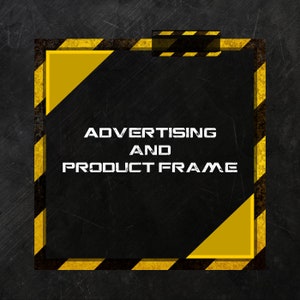 Advertising Frame - Construction Themed One - Web and Etsy Product ...