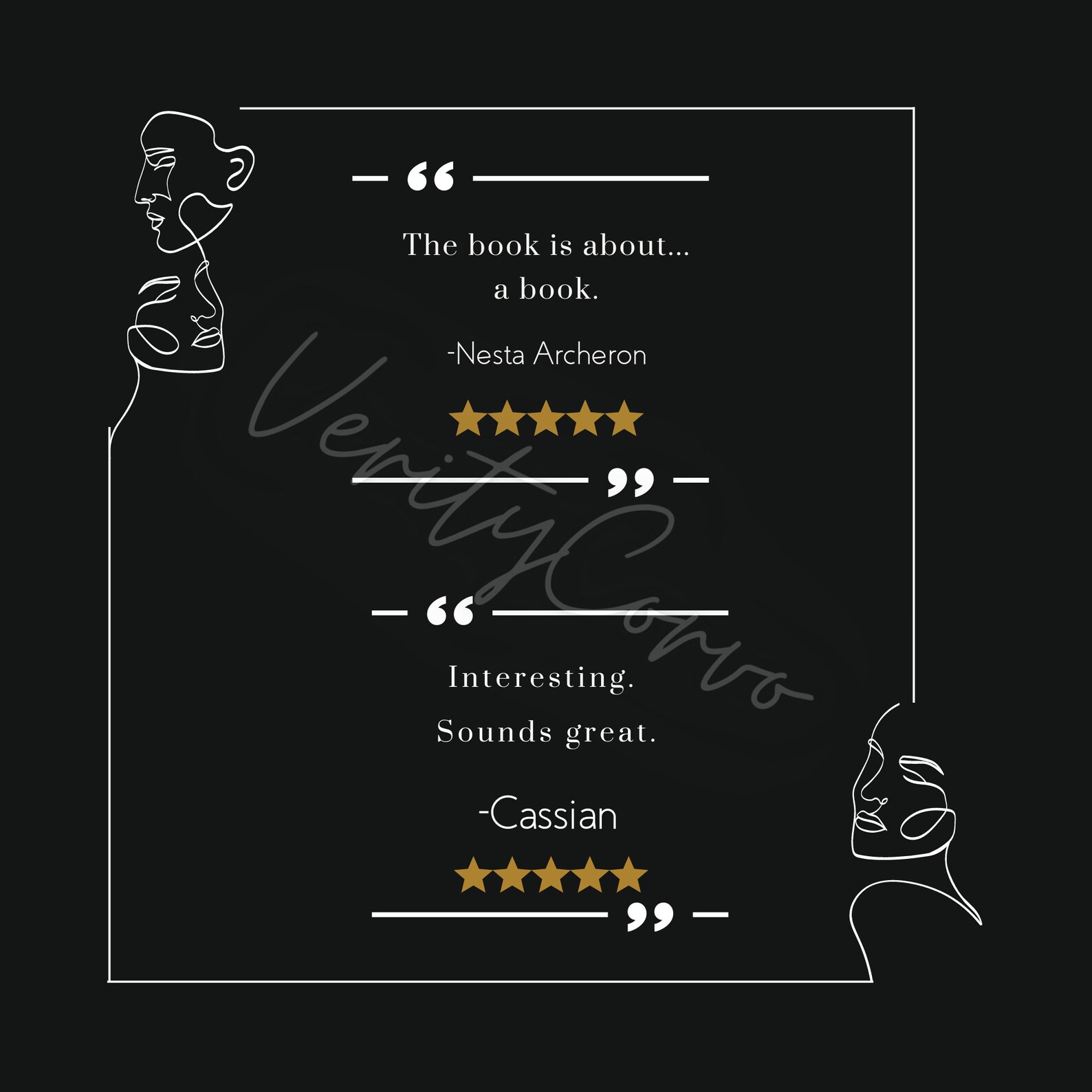 ACOTAR Quote Nesta Cassian PNG SVG | Etsy