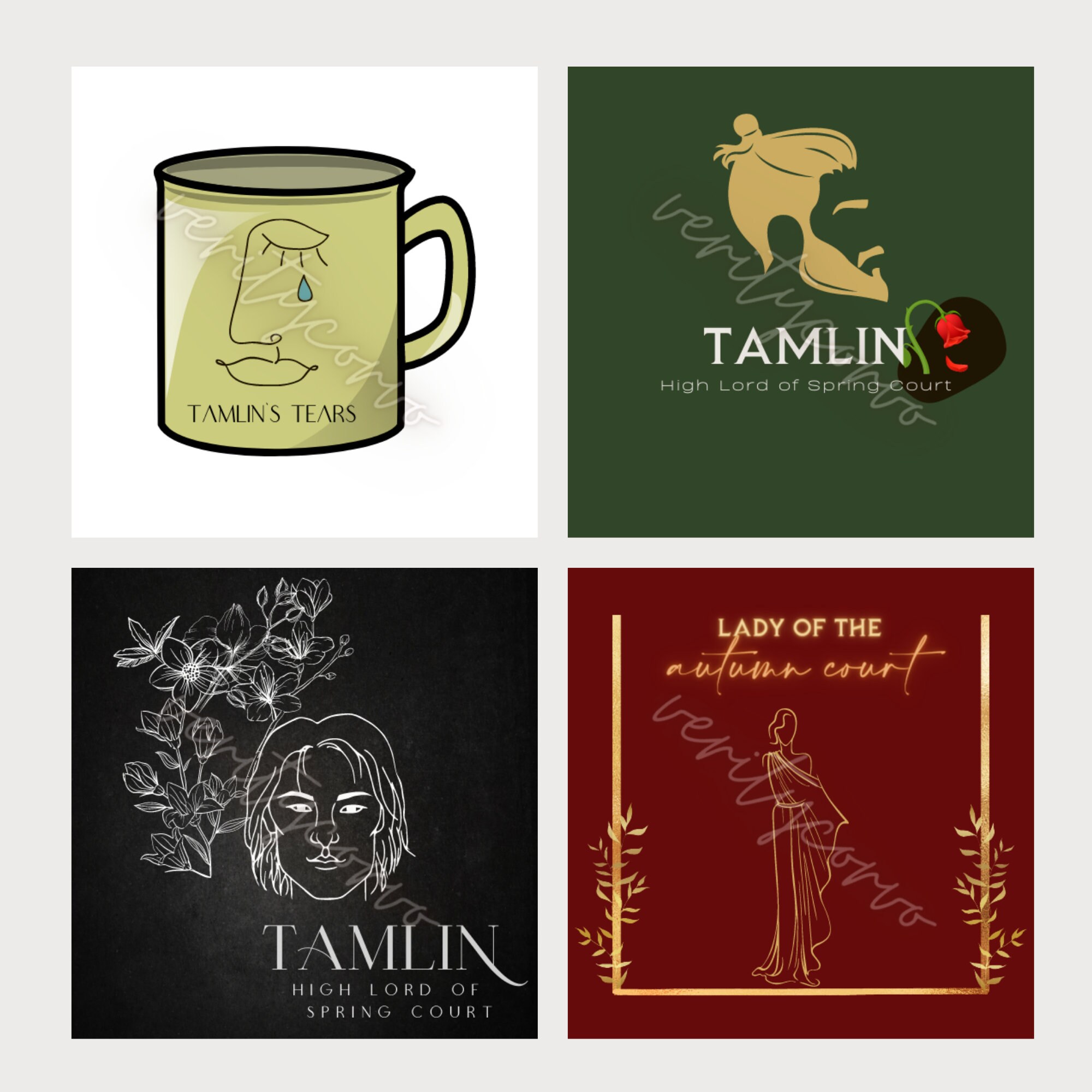 58 ACOTAR Series PNG SVG - Etsy