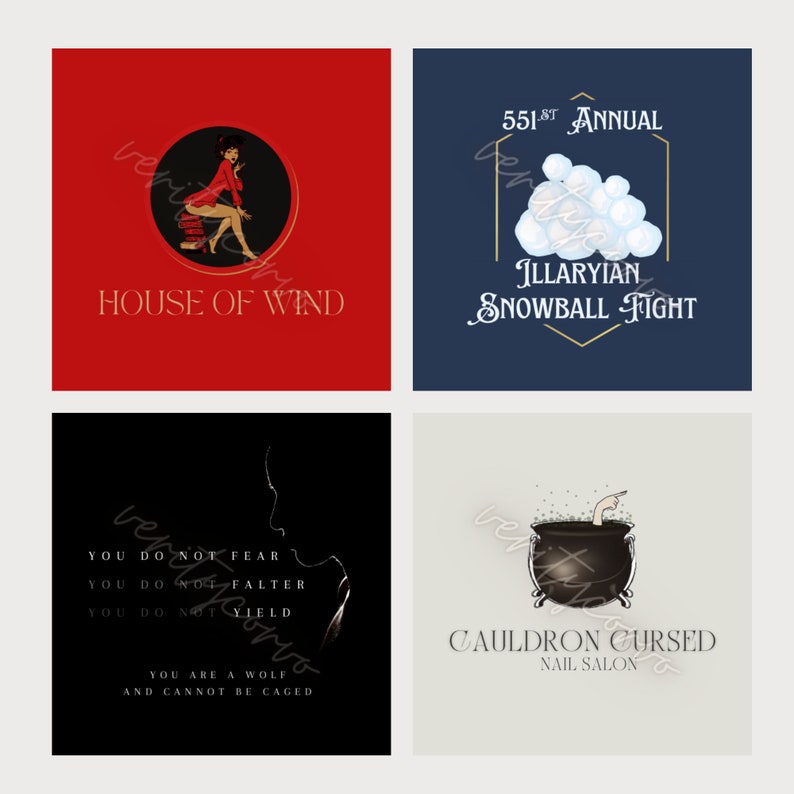 58 ACOTAR Series PNG SVG - Etsy