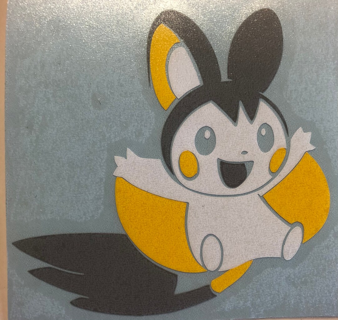 6 Poke Flying Chipmunk Vinyl Decal - Etsy