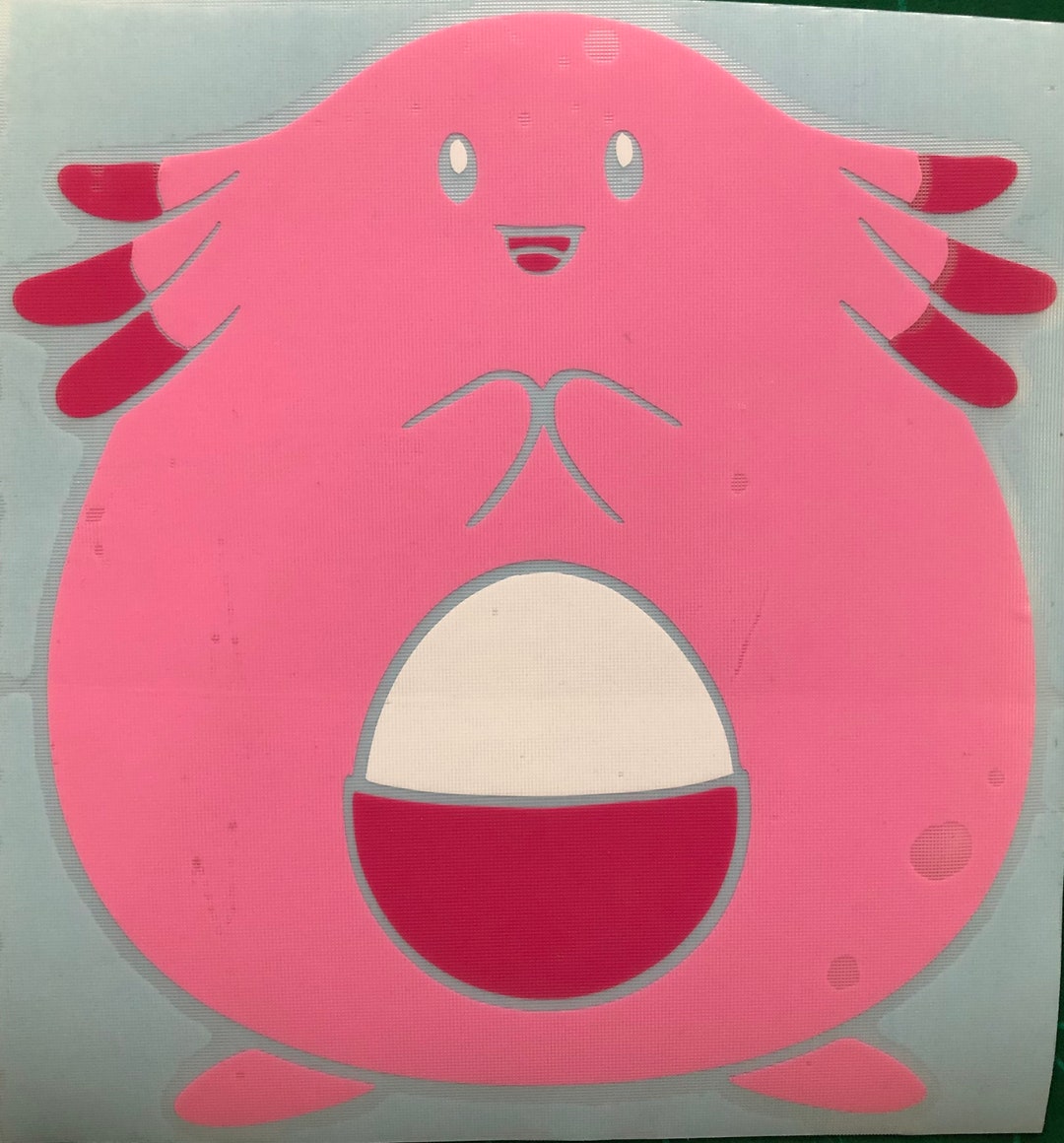 6" Poke Chassy Vinyl Decal - Etsy