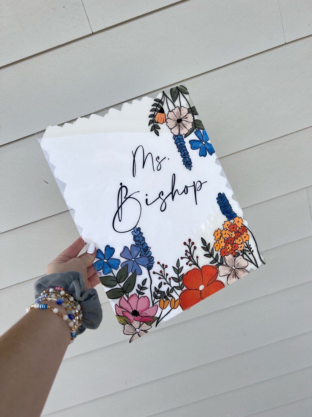 Classroom Name Sign | Acrylic Sign | Teacher Sign | Custom Sign ...