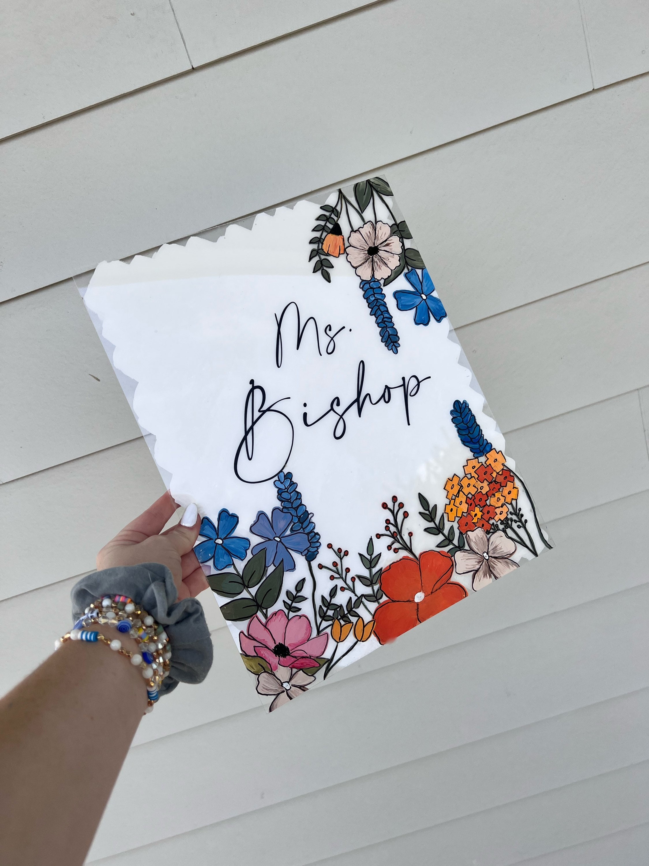 Classroom Name Sign | Acrylic Sign | Teacher Sign | Custom Sign ...