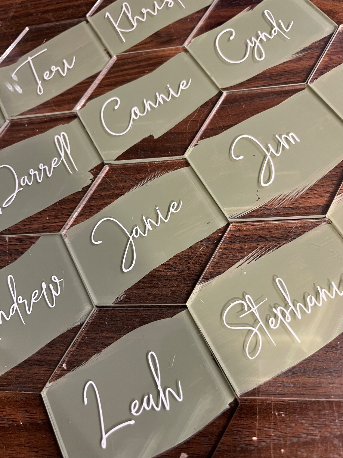 Name Plate| Acrylic Name Signs| Hexagon Name Plates| Custom Name Plates ...