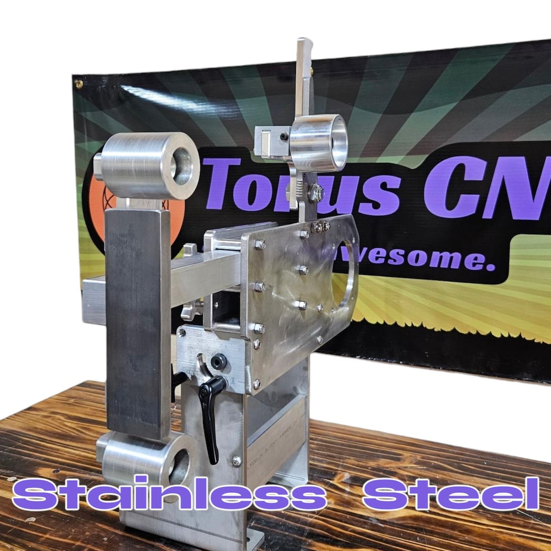 TORUS - 2x72 Belt Grinder. Includes: Flat Platen Attachment and a 4 ...