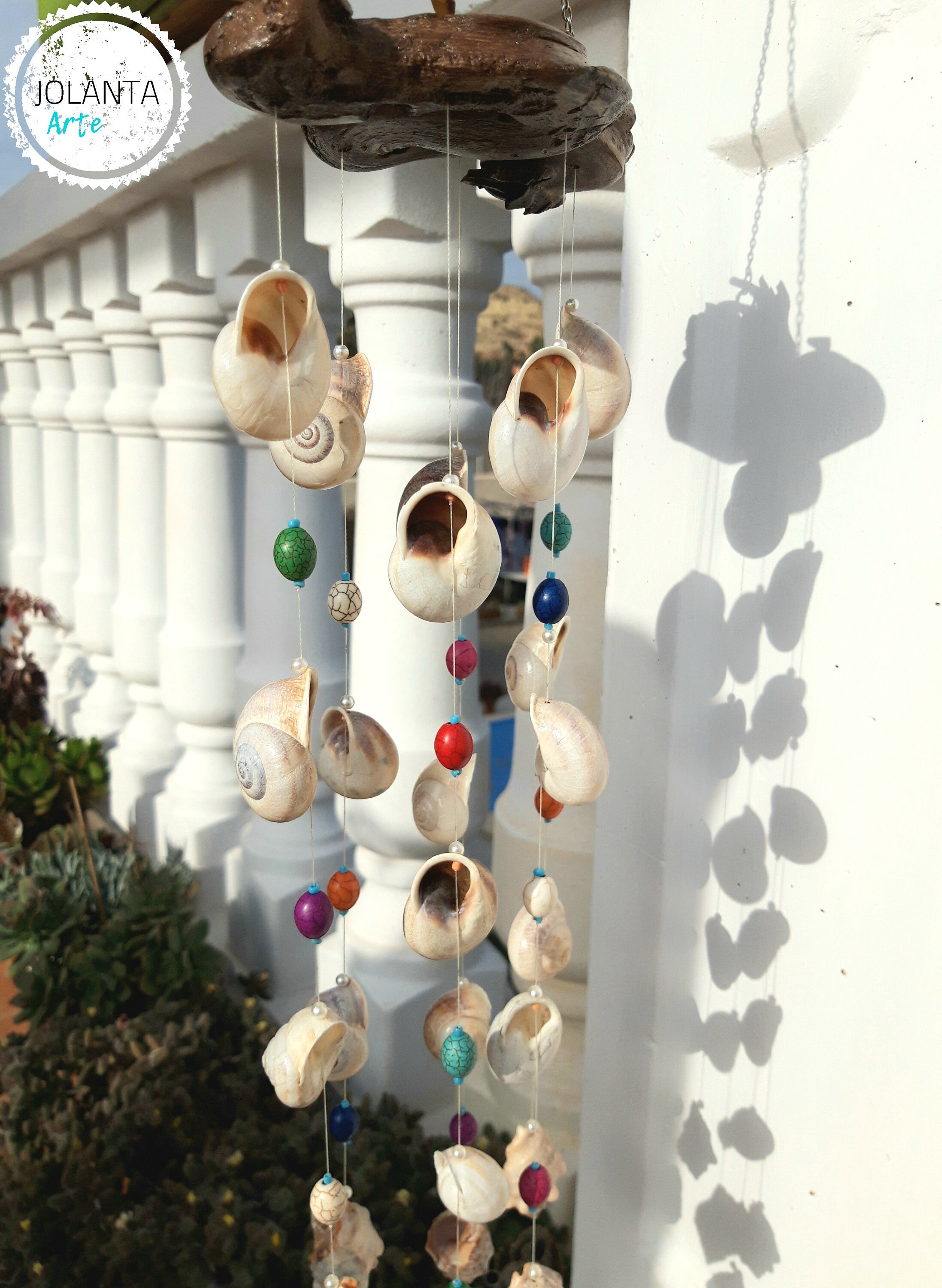 Natural Shells/ Boho/ Wind Chimes /garden Art/ Home Decor / - Etsy