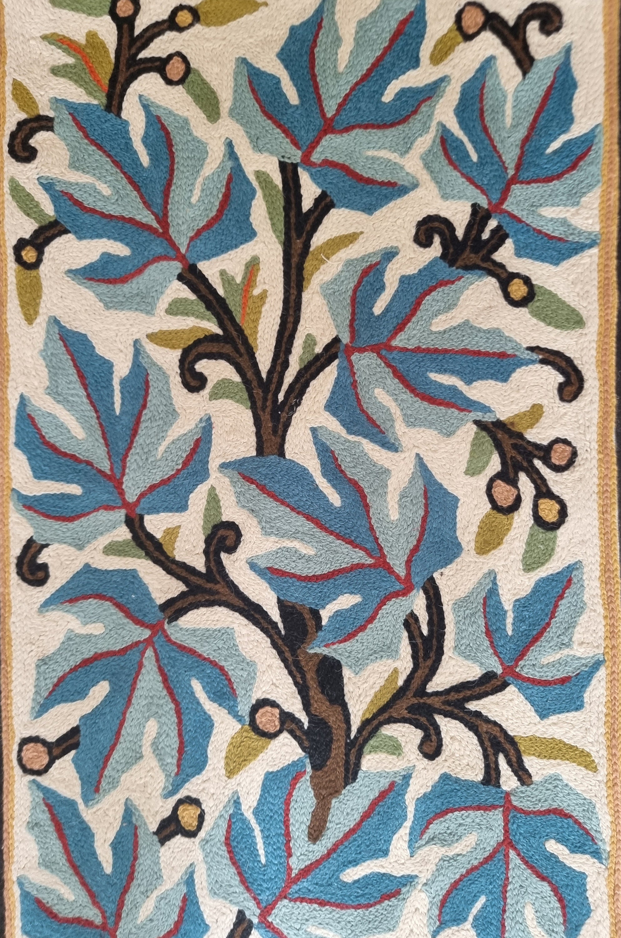 Kashmiri Tree of Life Chainstitch Wall Panel - Etsy