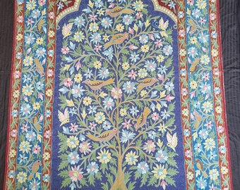 Kashmiri Tree of Life Chainstitch Wall Panel - Etsy