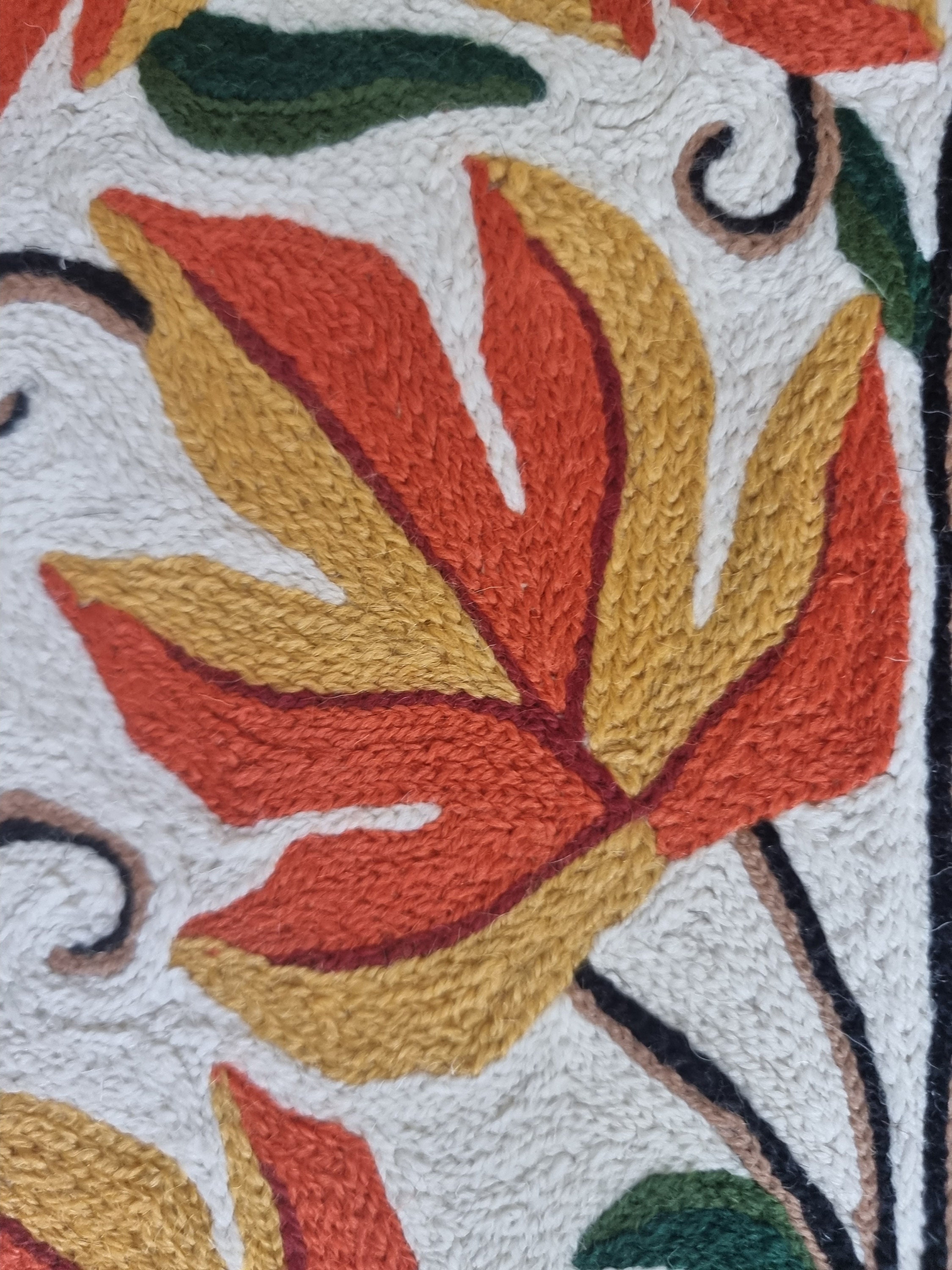 Kashmiri Tree of Life Chainstitch Wall Panel - Etsy