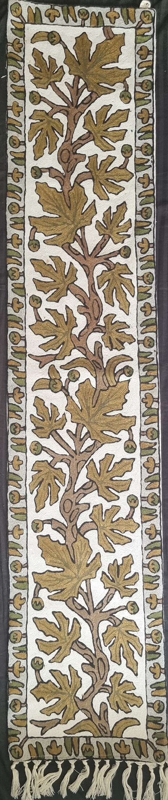 Kashmiri Tree of Life Chainstitch Wall Panel - Etsy