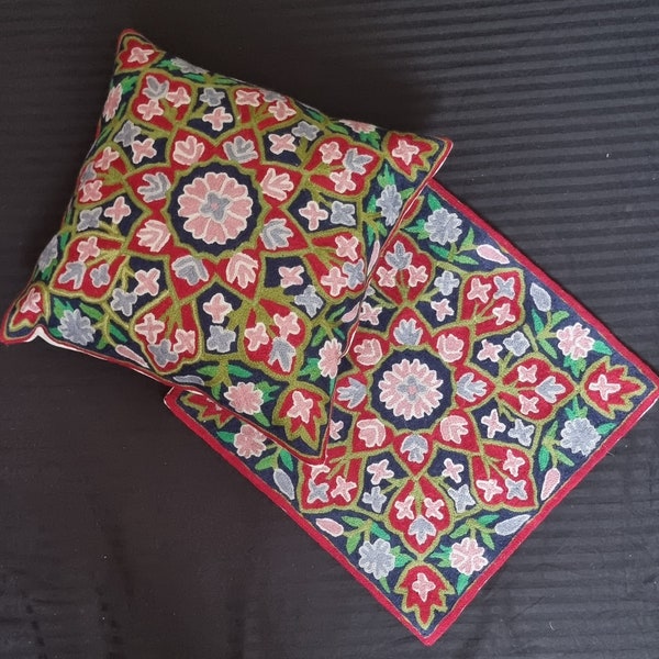 Kashmiri Tree of Life Chainstitch Wall Panel - Etsy