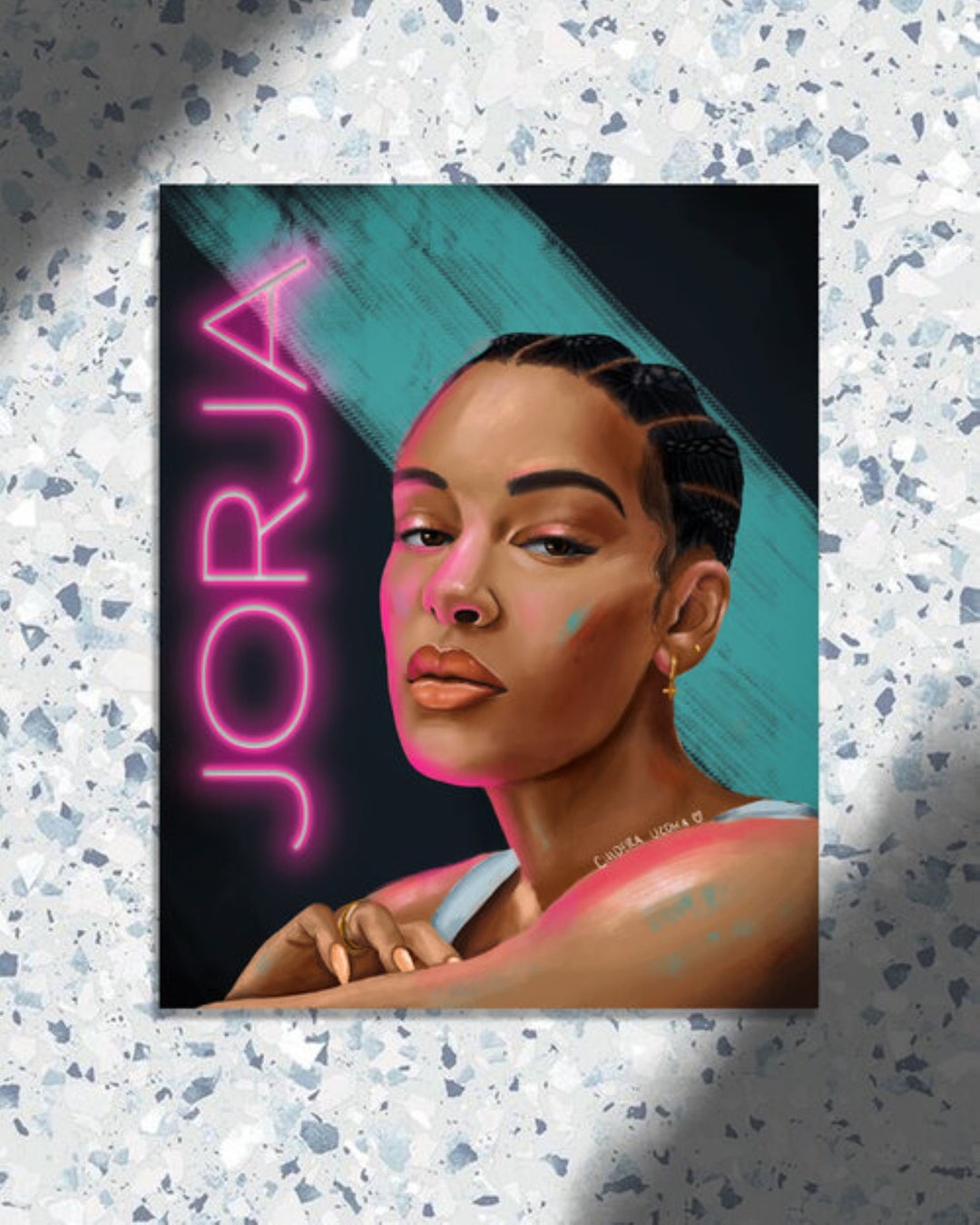 Jorja Smith Art Print Unique Wall Decor for Music Lovers Poster for ...