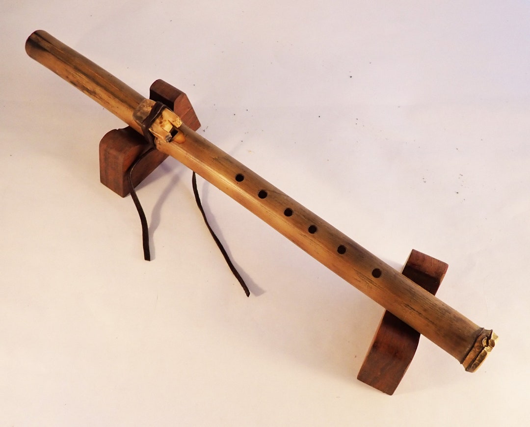 Bamboo Native American Style Flute 61 of 2021, Key of C, in Bamboo ...