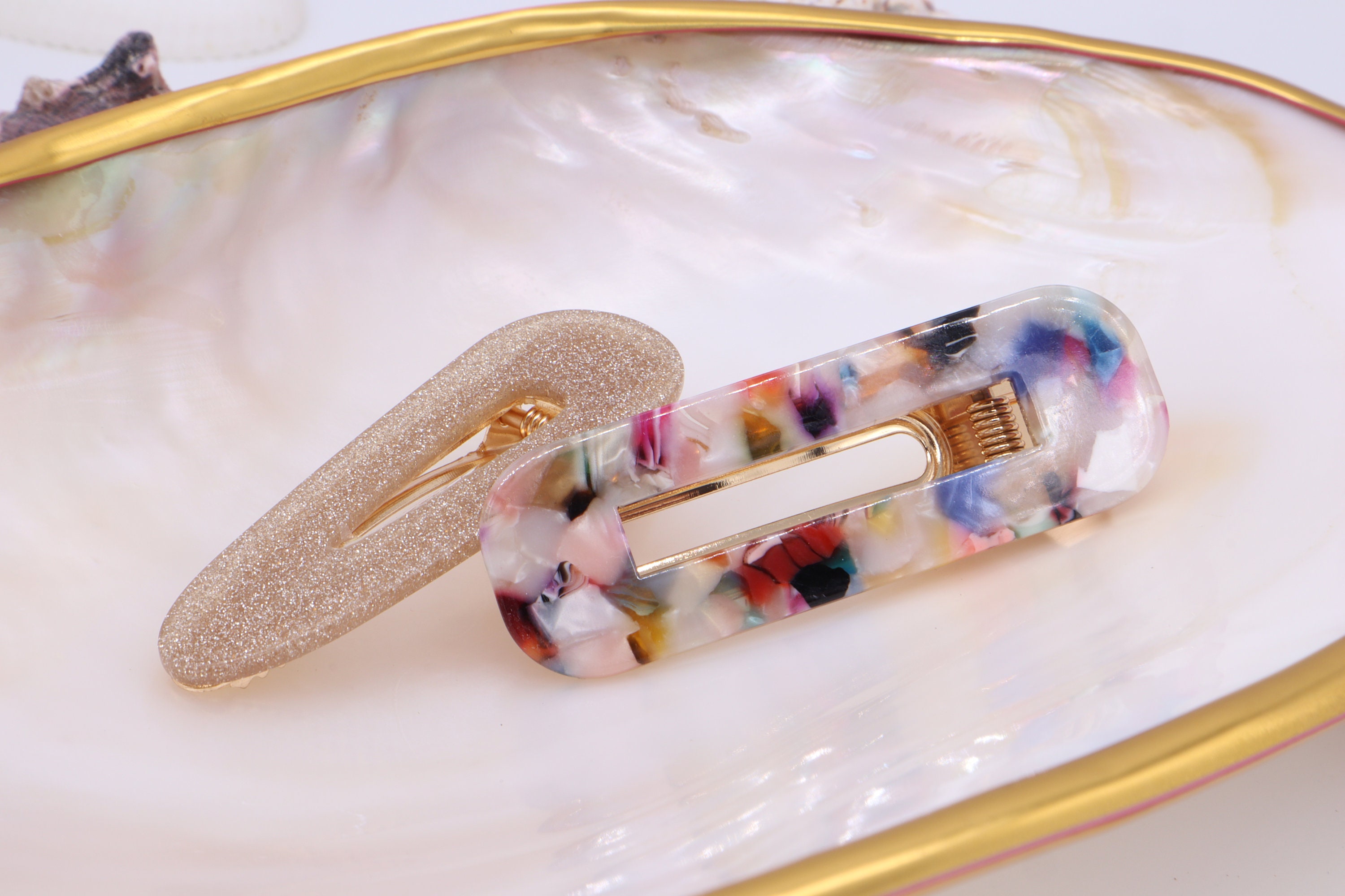 Vintage Inspired 80's Hair Clips 3 set of 2 - Etsy