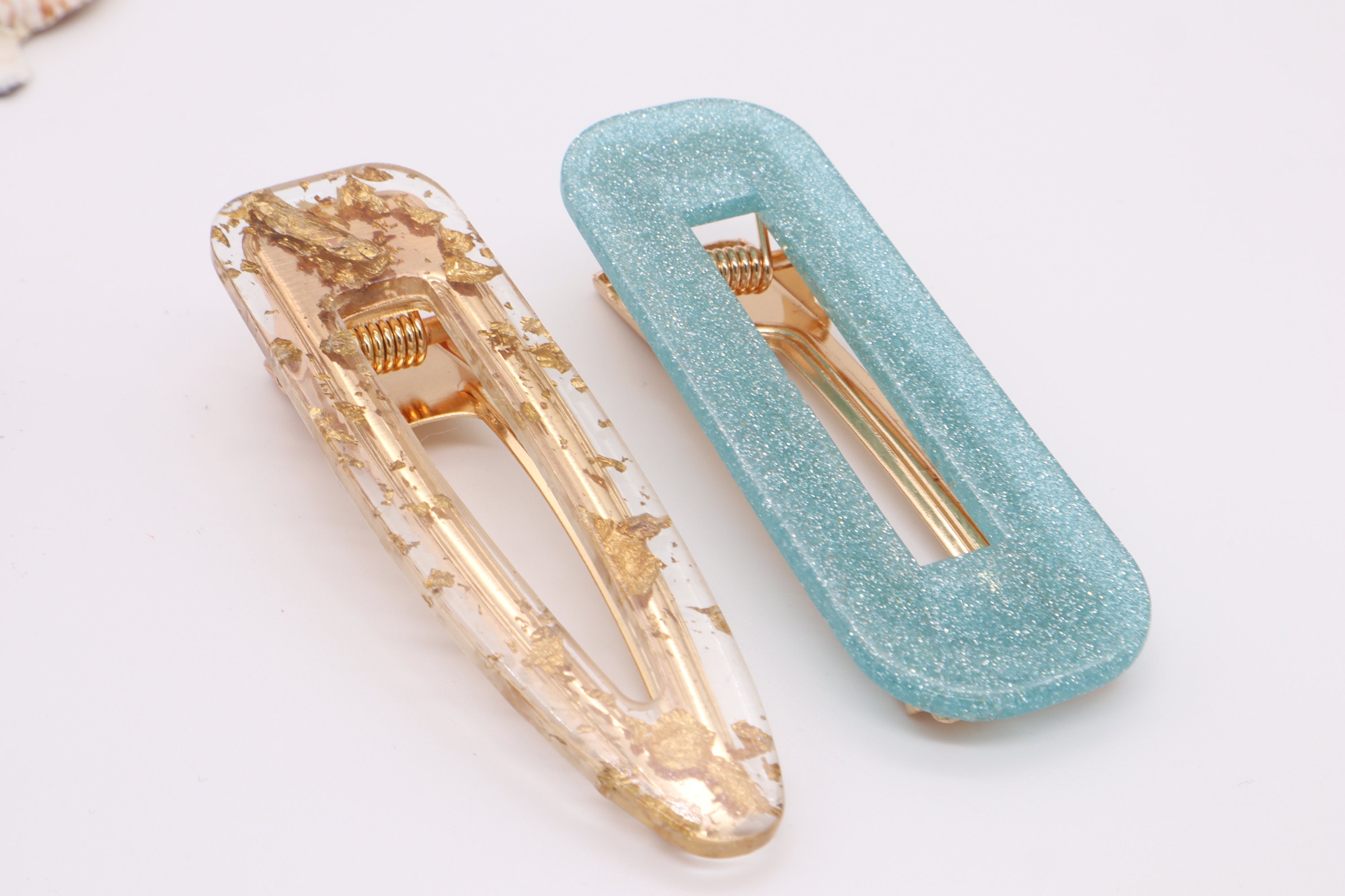 Vintage Inspired 80's Hair Clips 3 set of 2 | Etsy