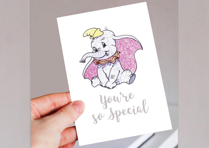 Dumbo Card - Etsy