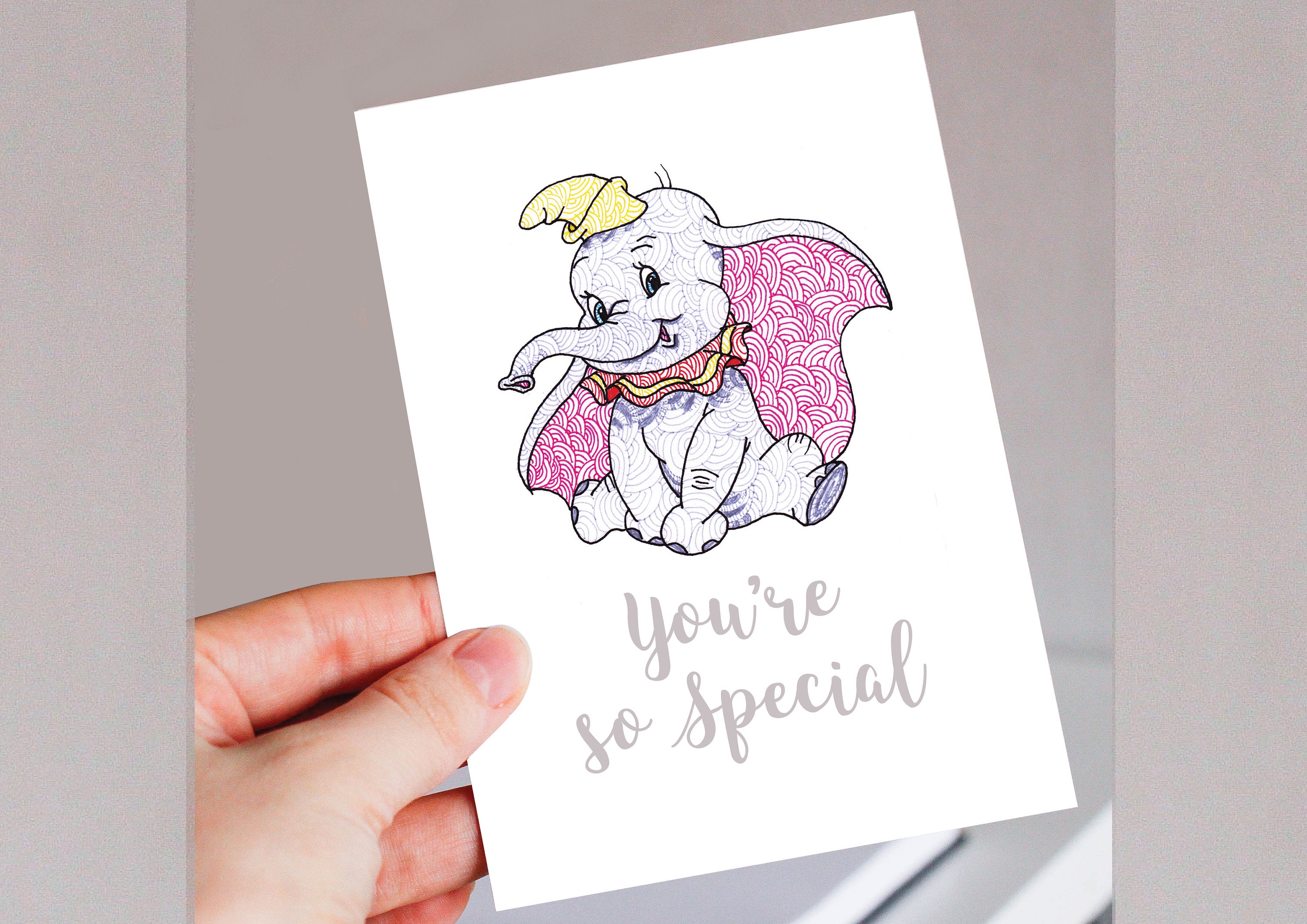 Dumbo Card - Etsy