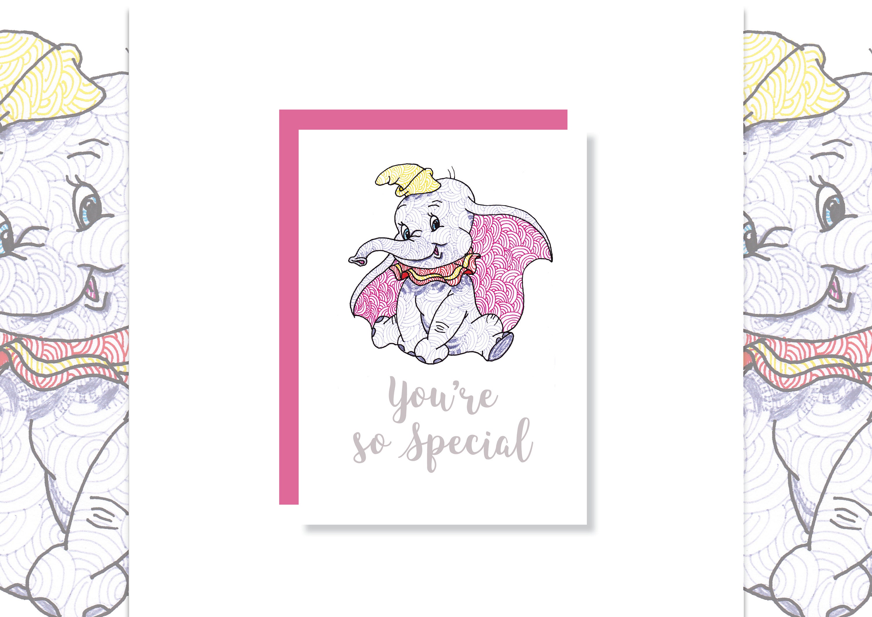 Dumbo Card - Etsy