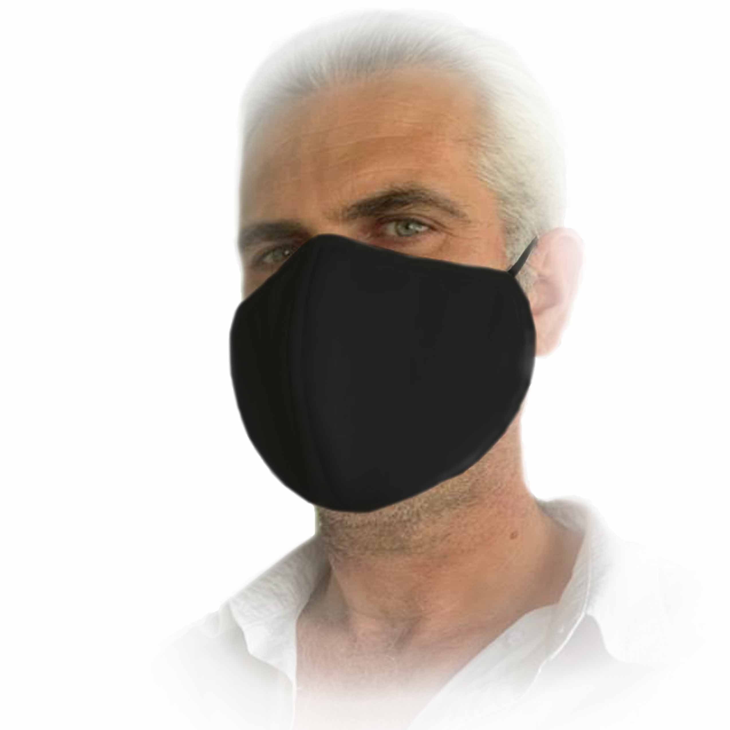 Nano Copper Nano Silver Filter Face Mask, 4 Layers Multi-filter Water ...