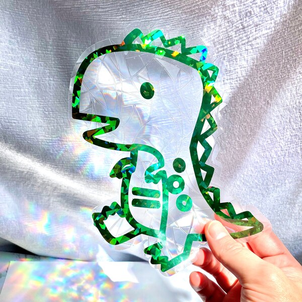Dino Window Stickers - Etsy