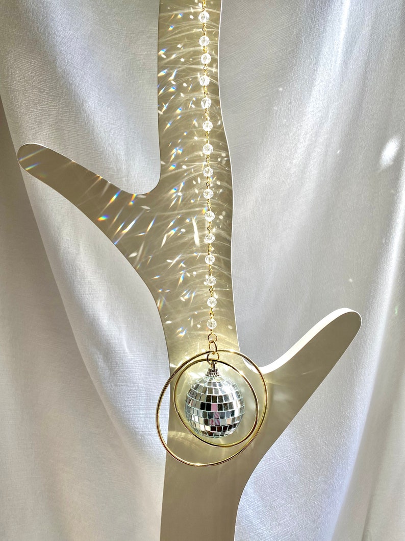 MINI DISCO BALL Suncatcher Crystal Mirror Ball Fun Wedding - Etsy
