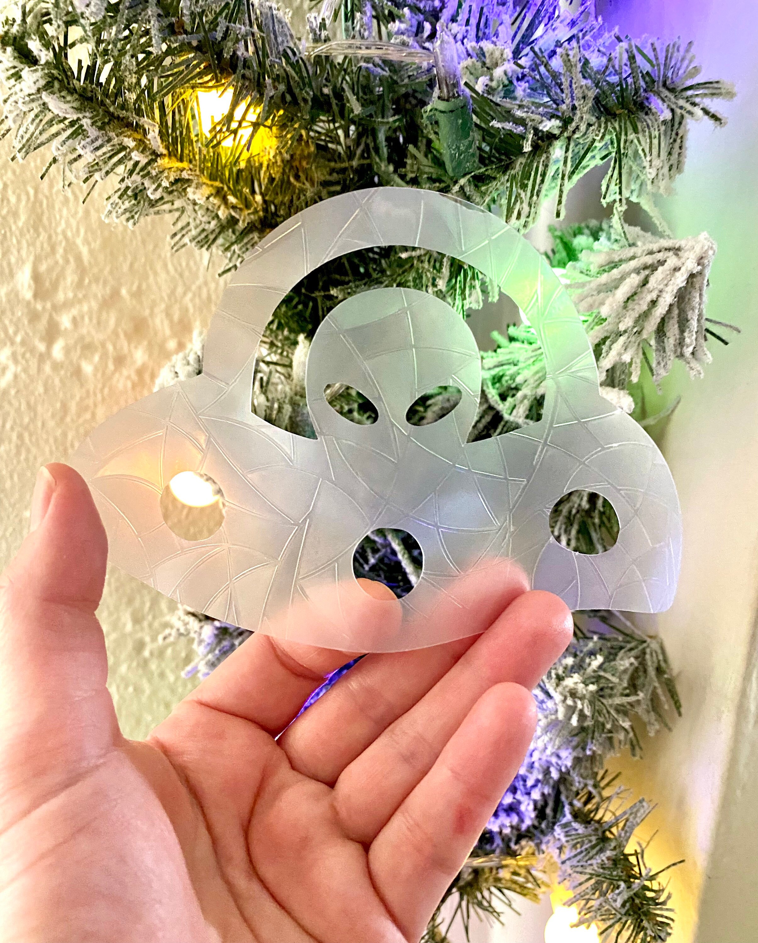 Alien Suncatcher Cling Window Sticker Decal Film Rainbow Vinyl - Etsy