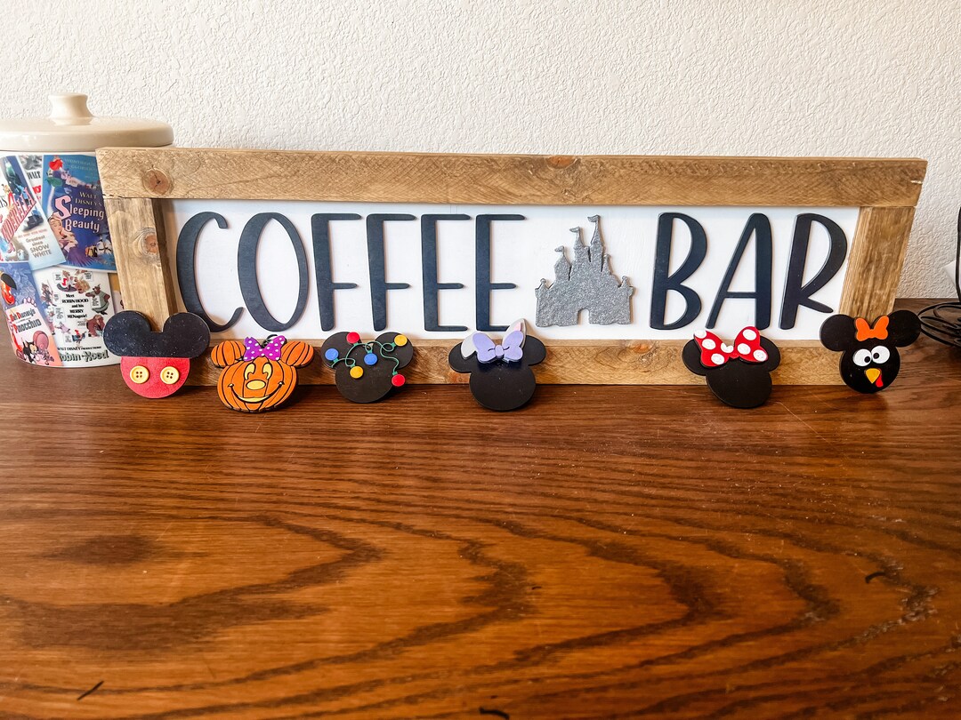 Interchangeable Disney Coffee Bar Sign - Etsy