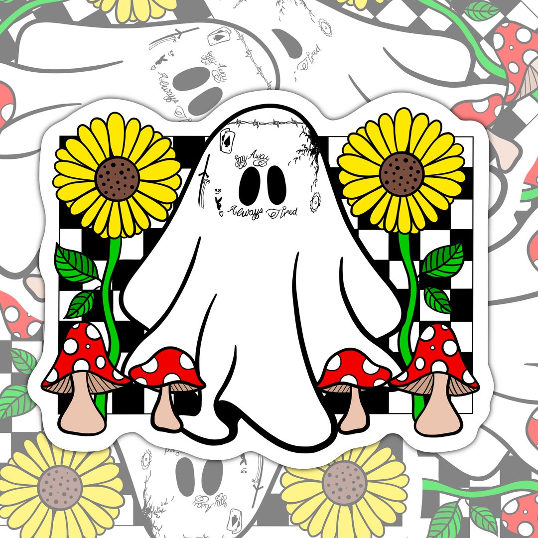 Ghost Malone STICKER - Etsy