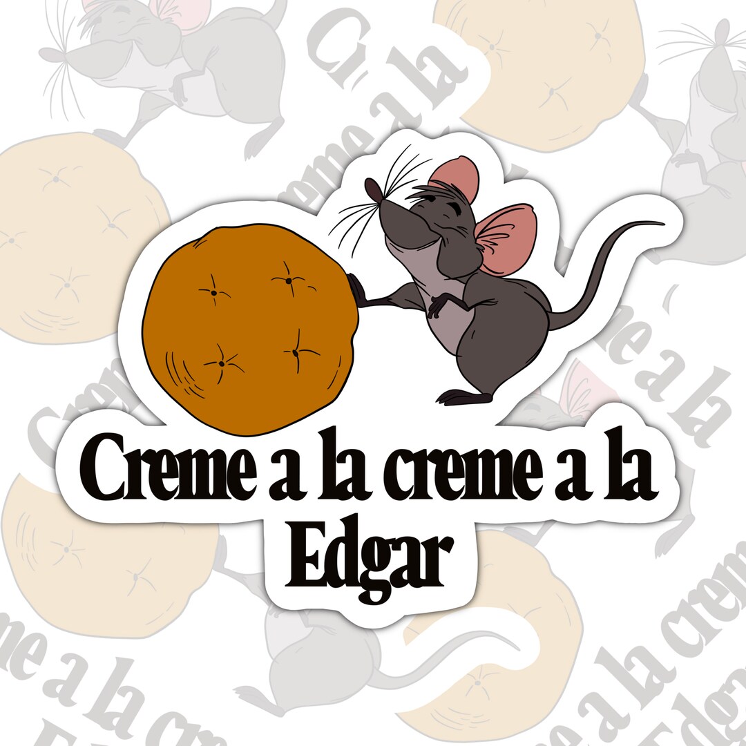 Edgar STICKER - Etsy