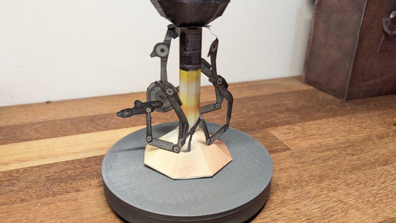 Fallout Mr.handy Robot Figure Papercraft Print - Etsy