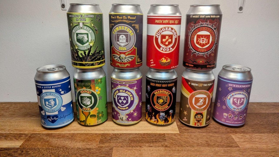Cod Cold War Zombies Perk Soda Can Label Files for 12oz & 330ml Cans - Etsy