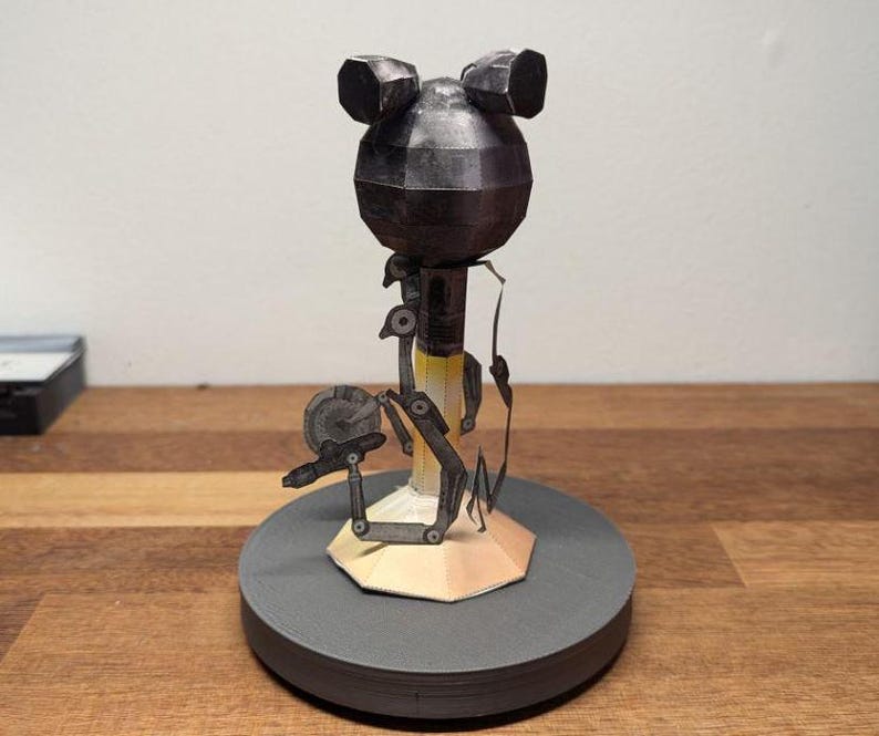 Fallout Mr.handy Robot Figure Papercraft Print - Etsy